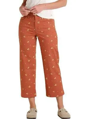 TOAD & CO Earthworks Wide Leg Pant - Copper Print