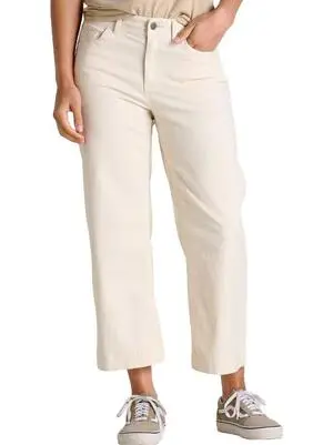 TOAD & CO Earthworks Wide Leg Pant - Salt