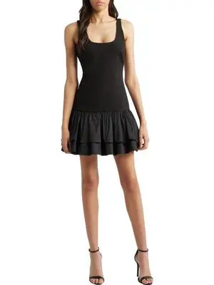 LIKELY LIKELY Marika Drop Waist Mini Dress