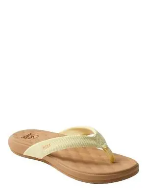 Reef Reef Cushion Melody Flip Flop Pale Banana