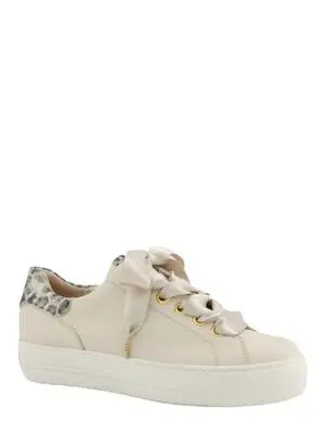 Paul Green Paul Green Blakely Platform Sneakers Biscuit Almond Combo