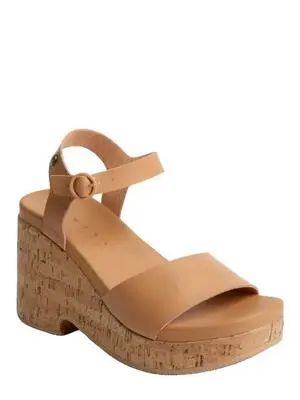 Reef Sunset Sayulita Platform Sandal - Natural