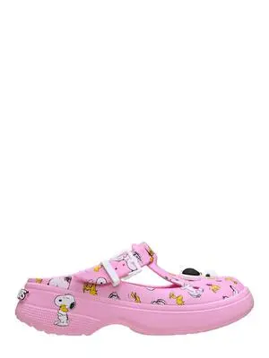 CROCS Peanuts Snoopy And Woodstock Mary Jane Clog - Multicolor