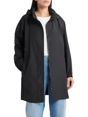 Eileen Fisher Stand Collar Jacket - Black