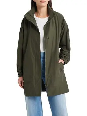 Eileen Fisher Eileen Fisher Stand Collar Jacket Woodland