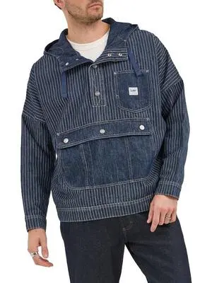 LEEM Lee Topstitched Denim Anorak