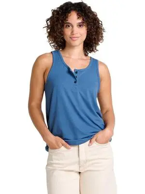 TOAD & CO Toad & Co Piru Henley Tank Pacific Blue