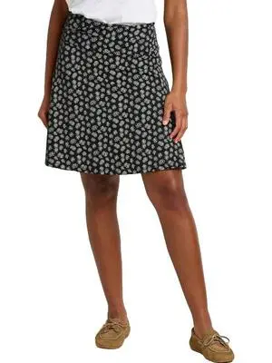 TOAD & CO Chaka Skirt - Black And Salt Print