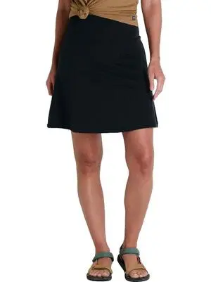 TOAD & CO Toad & Co. Chaka Skirt Black Texture