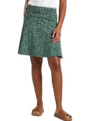 TOAD & CO Chaka Skirt - Cilantro Print