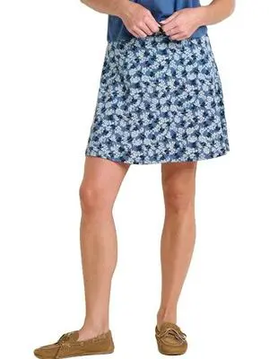 TOAD & CO Chaka Skirt - Pacific Blue Print