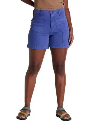 TOAD & CO Linden Canvas Short - Iris
