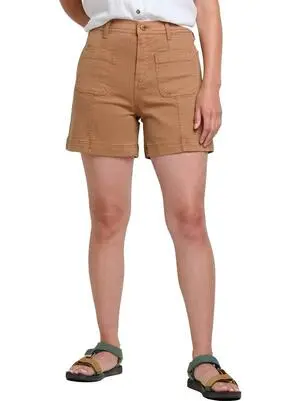 TOAD & CO Linden Canvas Short - Tabac