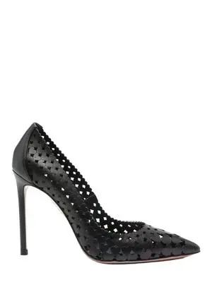 AQUAZZURA 105mm Amourose Pumps - Black