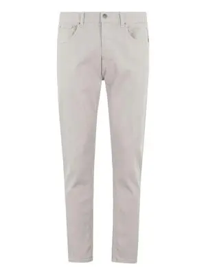DONDUP Pants Yellow Cream