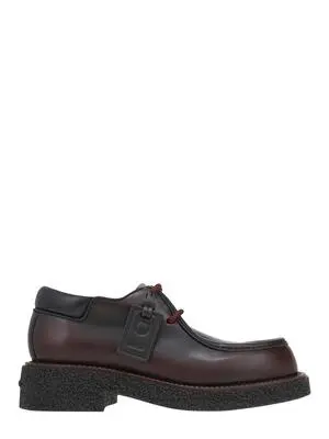 FERRAGAMO Lace-up Derby Shoes - Red