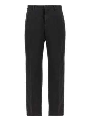 CELLAR DOOR Nuv' Straight Leg Pants - Black