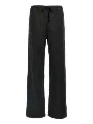 MAISON MARGIELA Drawstring Trousers - Black