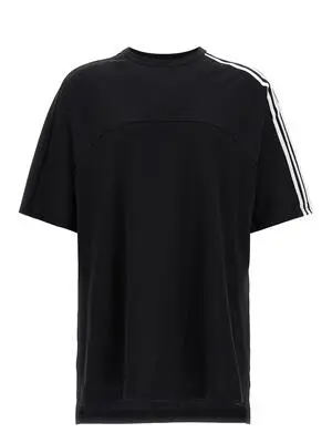 Y3 3 Stripes' T Shirt - White/black