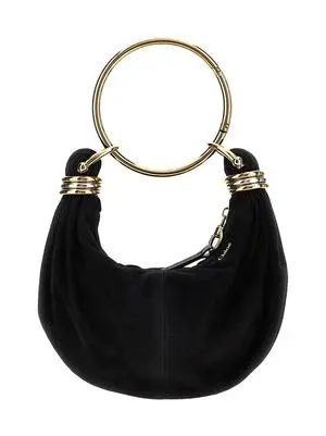 Chloé Bracelet Hobo Mini Handbag - Black