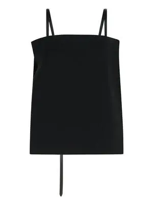 Sportmax Viscose Skirt - Black