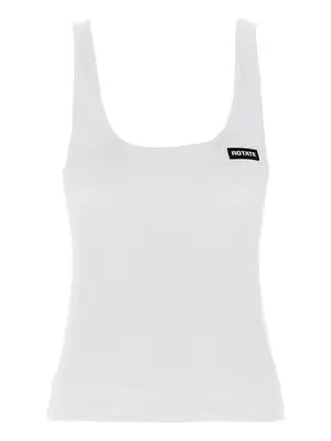 Remain Birger Christensen Logo Tank Top - White