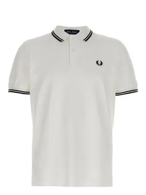 Comme Des Garçons Polo X Fred Perry - White