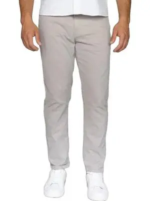 PETER MANNING NYC Peter Manning Italian 5-Pocket Stretch Cotton Pants Grey