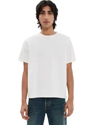 JEANERICA Delon Boxy Tee - Natural White