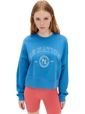 P.E Nation Adobe Sweatshirt - French Blue