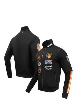 PRO STANDARD Baltimore Orioles Fast Lane Full-zip Track Jacket - Black
