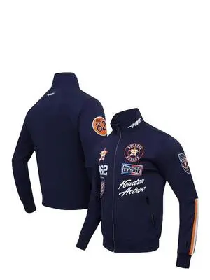 PRO STANDARD Houston Astros Fast Lane Full-zip Track Jacket - Navy