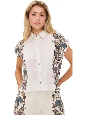 CLEOBELLA Selene Blouse - Veneto Paisley Print