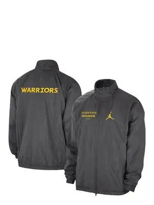 JORDAN BRAND Golden State Warriors Statement Edition Jumpman Jam Full-zip Jacket - Gray