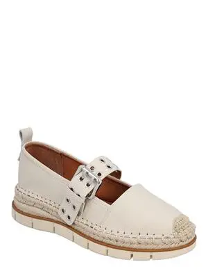 Mia MIA Valri Espadrille Mary Jane Flat Bone