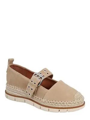 Mia MIA Valri Espadrille Mary Jane Flat Natural