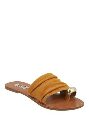 Mia Tiffani Slide Sandal - Mustard