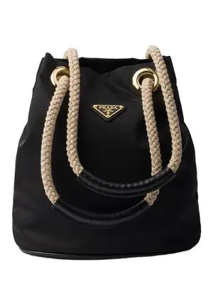 Prada Re-nylon Bucket Bag - Black