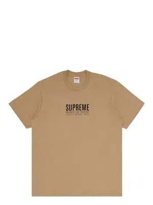 Supreme Paris Tee 'khaki - Tan