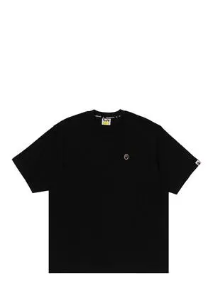 A BATHING APE Ape Head One Point Relaxed Fit Tee - Black