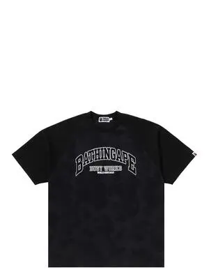 A BATHING APE Bathing Ape Raglan Sleeve Relaxed Fit Tee - Black