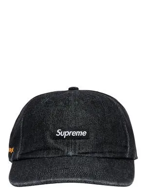 Supreme Cordura Denim 6-panel Cap - Black