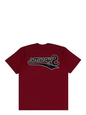Supreme Backwards Tee 'cardinal - Red
