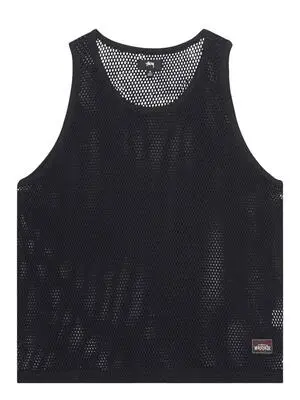 StÜssy Big Mesh Tank - Black