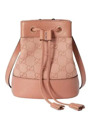 Gucci Ophidia Gg Mini Bucket Bag - Pink