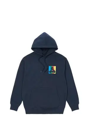 PALACE Tri-emb Hood 'navy - Blue