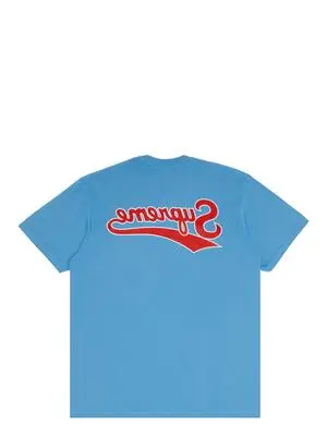 Supreme Backwards Tee 'bright - Blue