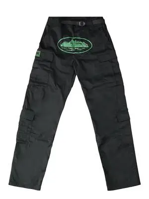 CORTEIZ Mula Guerillaz Cargo Trousers - Black
