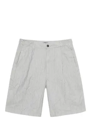 StÜssy Stussy Wrinkled Stripe Volume Pleated Short Grey