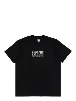 Supreme Paris Tee - Black